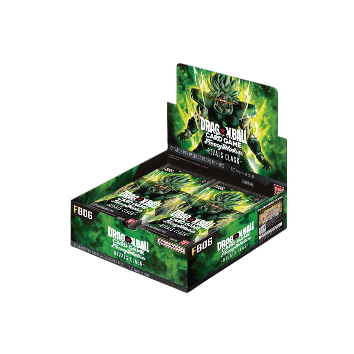 Fusion World Rivals Clash FB06 - Display (englisch) Dragon Ball Super ...