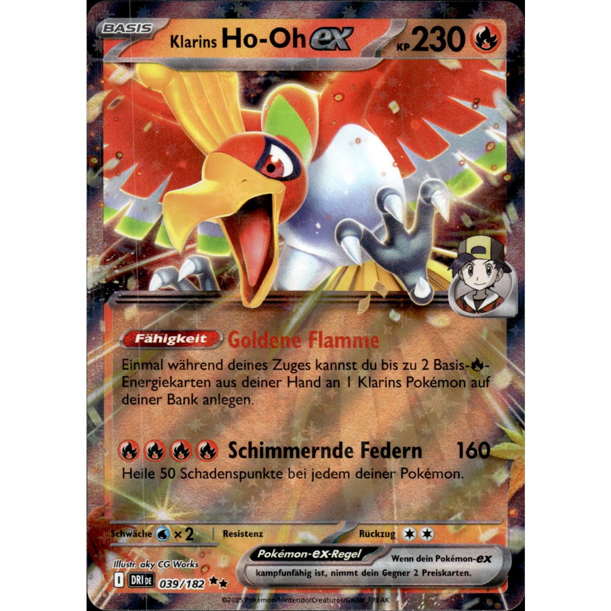 Klarins Ho-Oh-ex 039/182 Ewige Rivalen Pokemon Karte kaufen