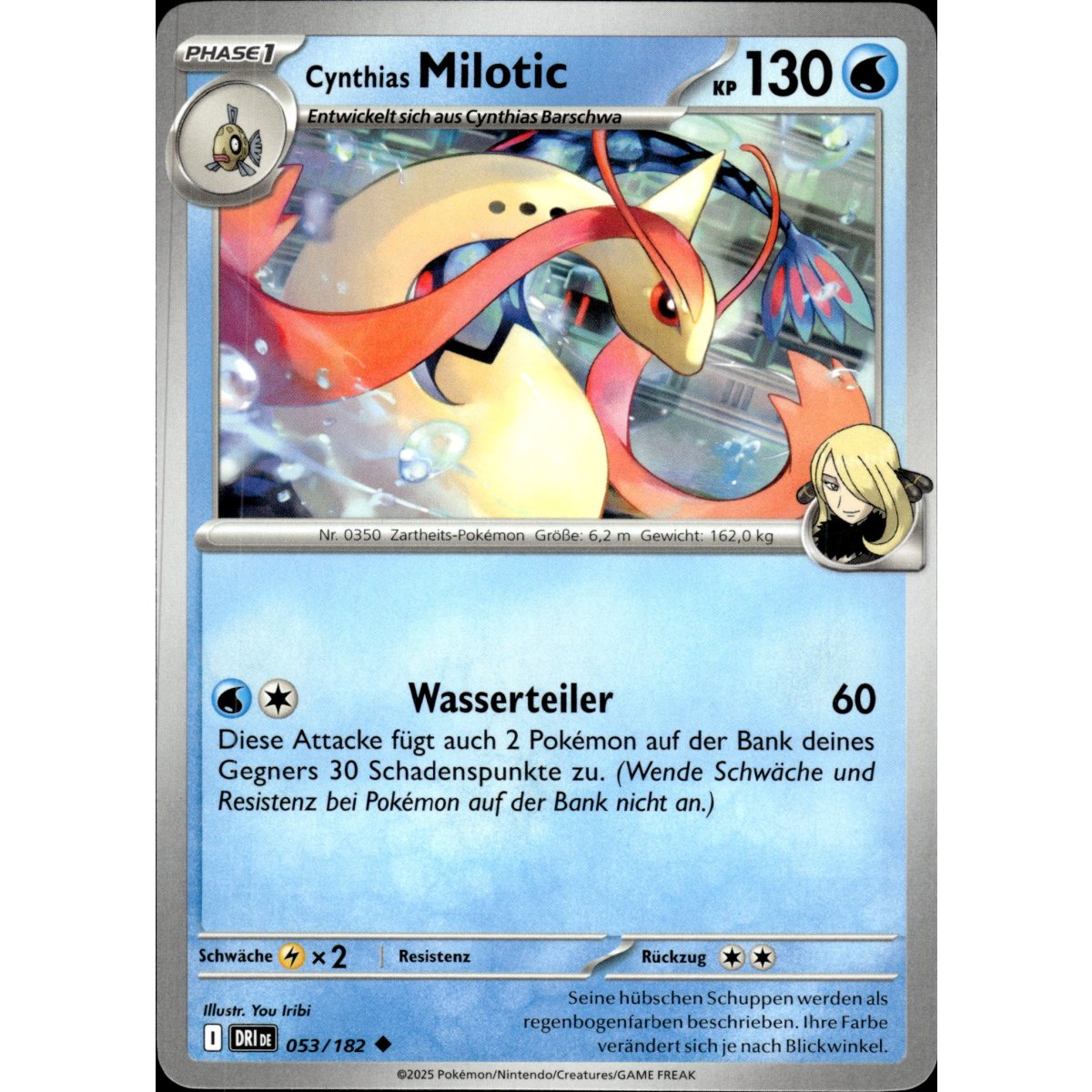 Cynthias Milotic 053/182 Ewige Rivalen Pokemon Karte kaufen