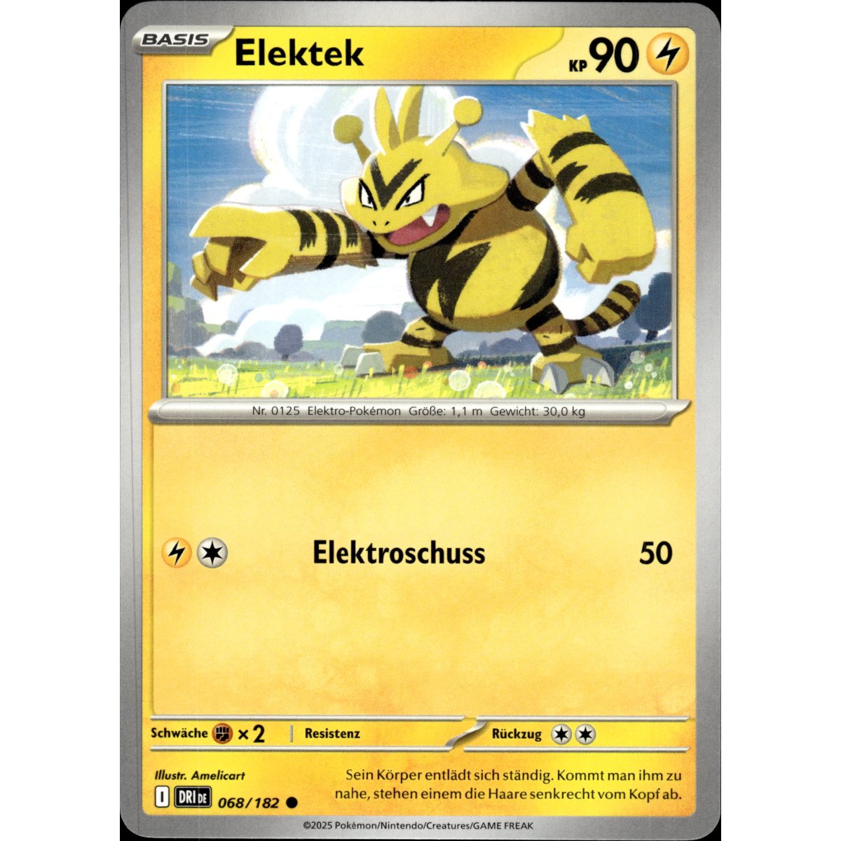 Elektek 068/182 Ewige Rivalen Pokemon Karte günstig kaufen