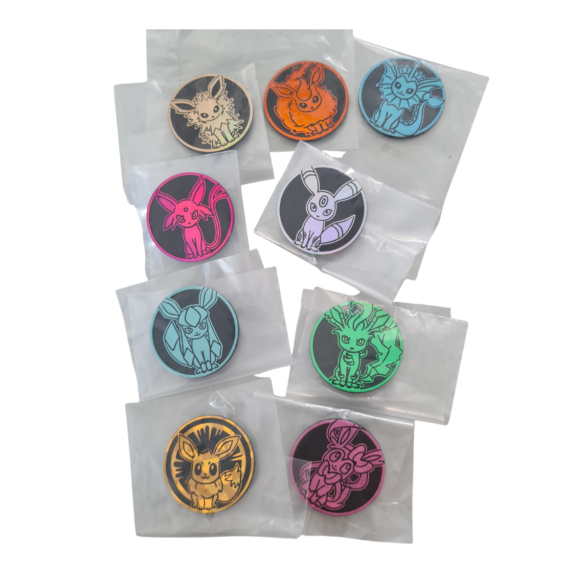 Münzen alle Evoli-Entwicklungen aus Japan Pokemon günstig kaufen