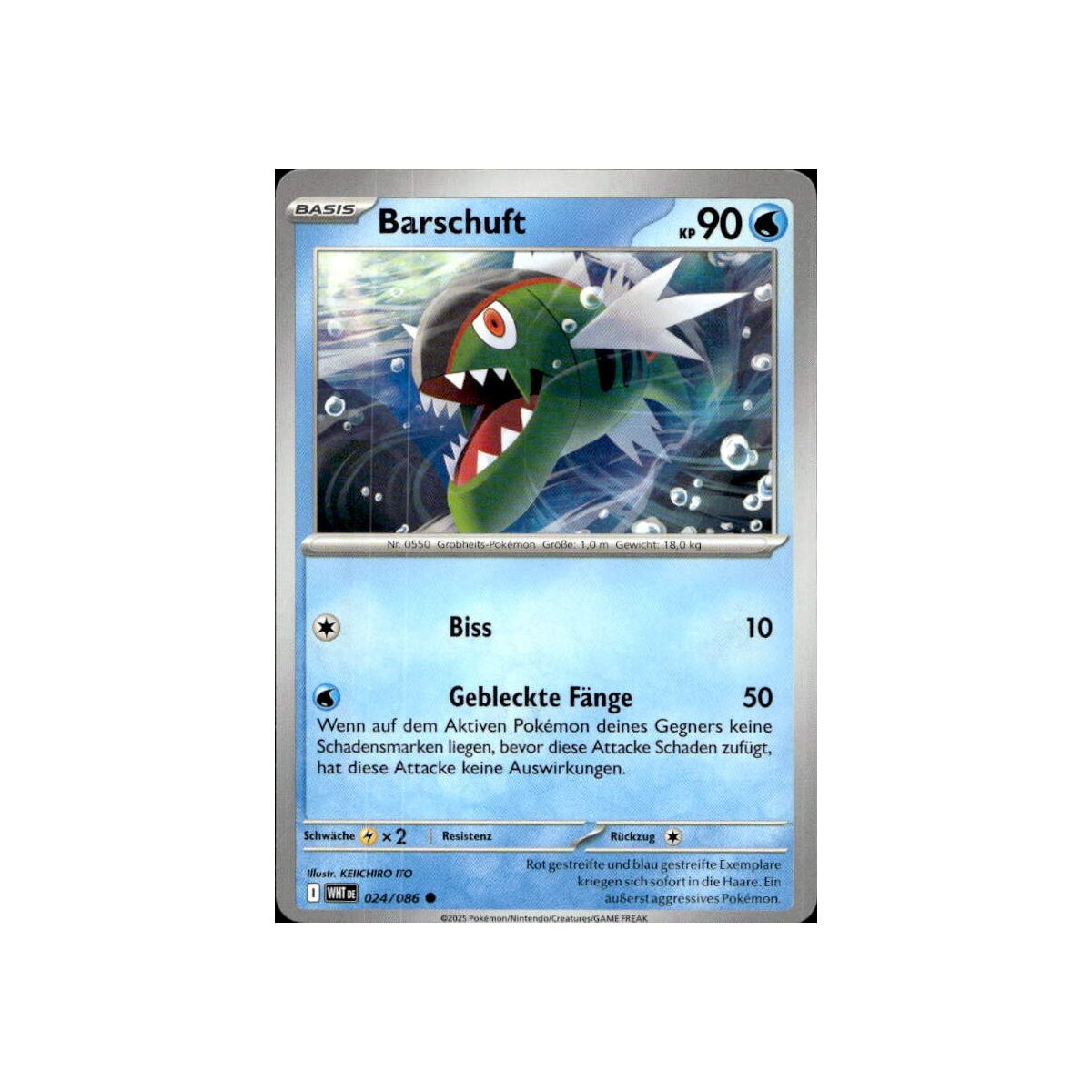 Barschuft 024/086 Weiße Flammen Pokemon Karte günstig kaufen