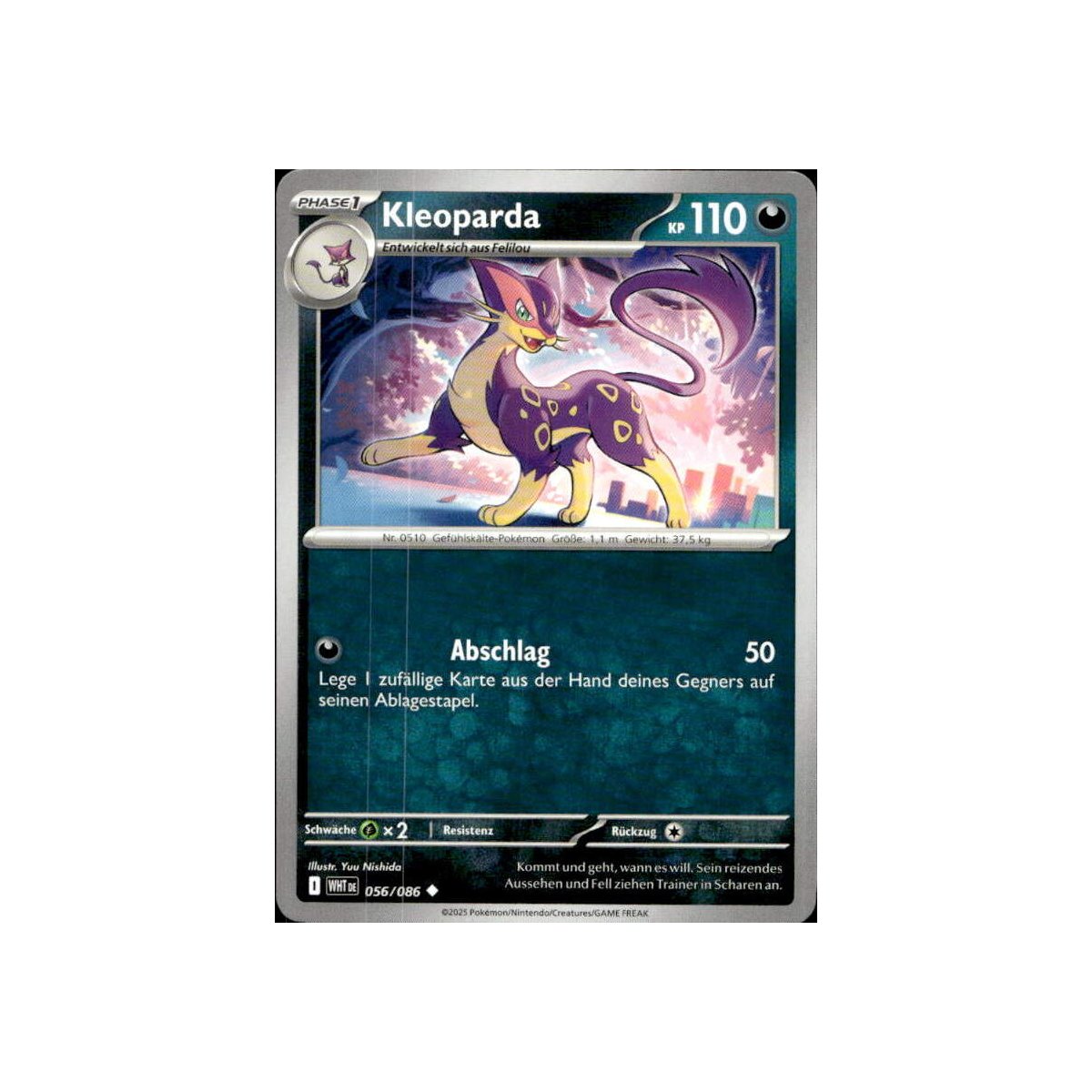 Kleoparda 056/086 Weiße Flammen Pokemon Karte günstig kaufen