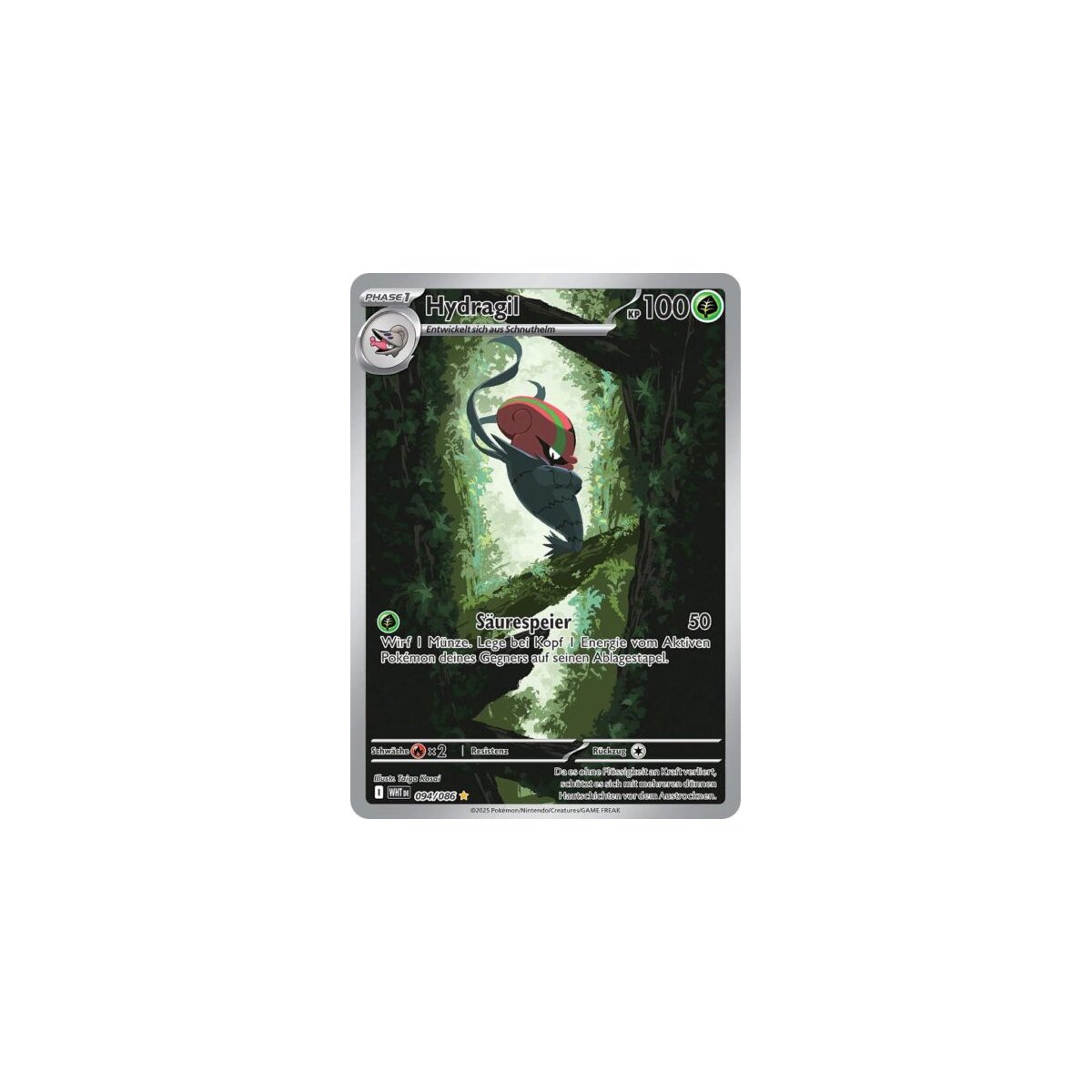 Hydragil 094/086 Illustration Rare Weiße Flammen Pokemon Karte kaufen