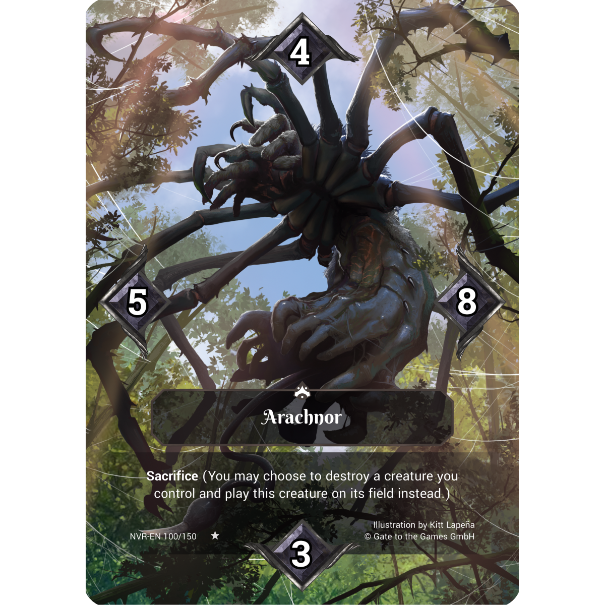 Arachnor NVR-EN100 Parallel Foil (english) NVR-EN100-PARL Alpha ...