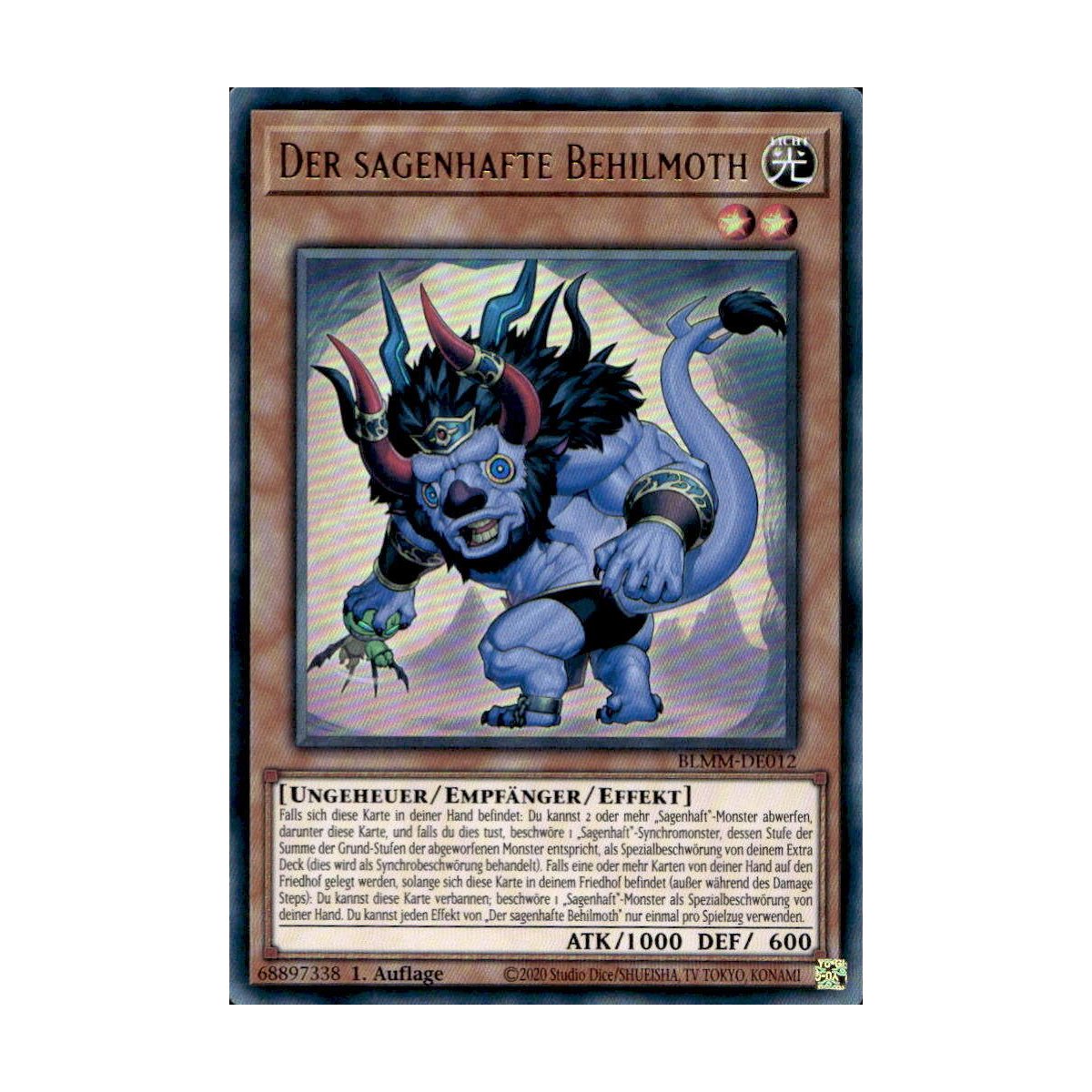Der sagenhafte Behilmoth BLMM-DE012 (Ultra Rare) BLMM-DE012 Battles of ...