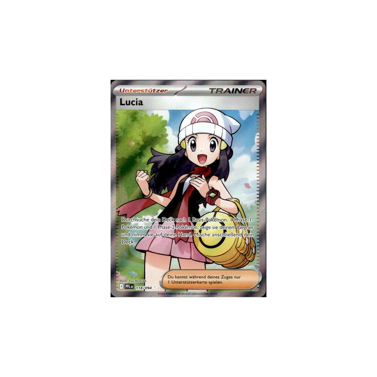 Lucia 118/094 Fatale Flammen Pokemon Karte günstig kaufen