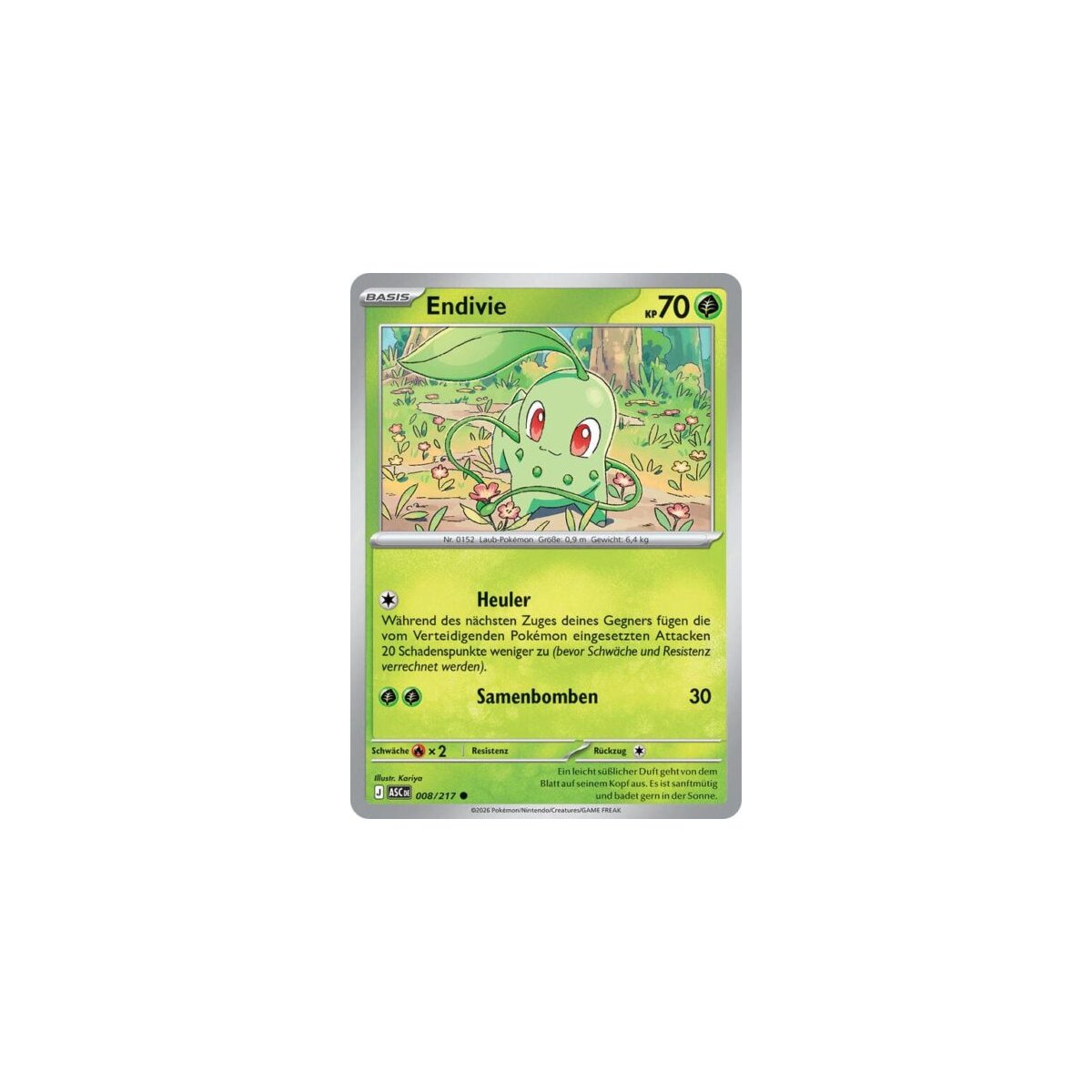 Endivie 008/217 Erhabene Helden Pokemon Karte günstig kaufen