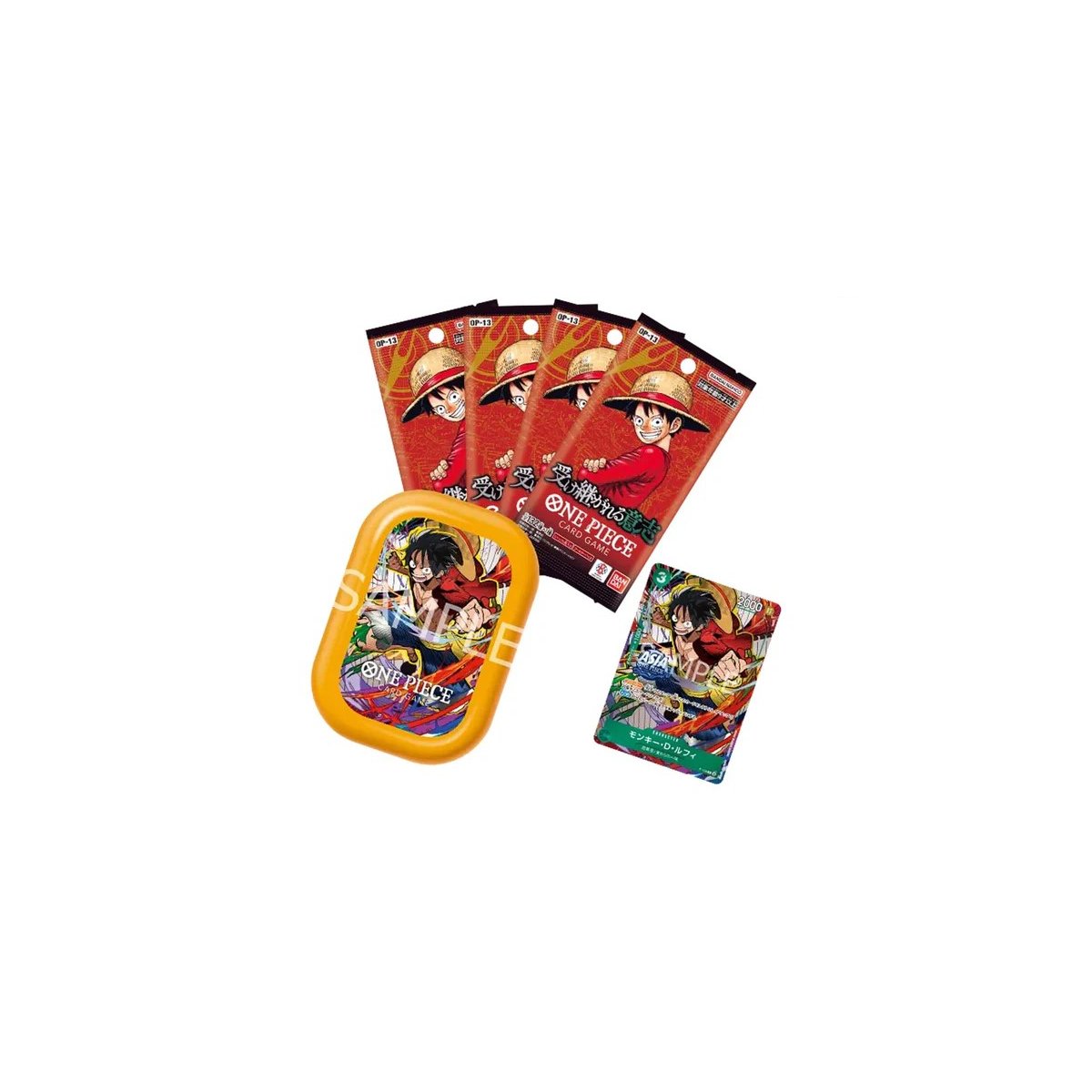 One Piece Card Game - Monkey.D.Luffy V2 - Tin Pack Set Vol. 3 ...
