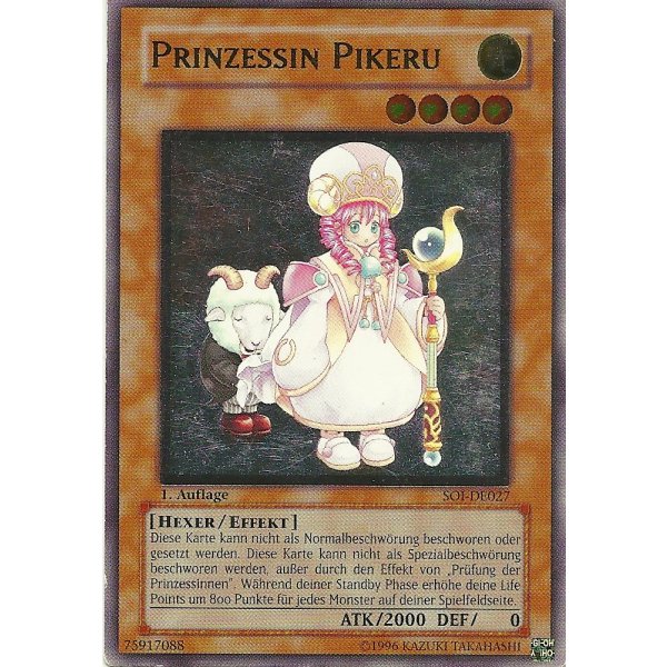 Prinzession Pikeru SOI-DE027 Yugioh - Gate to the Games