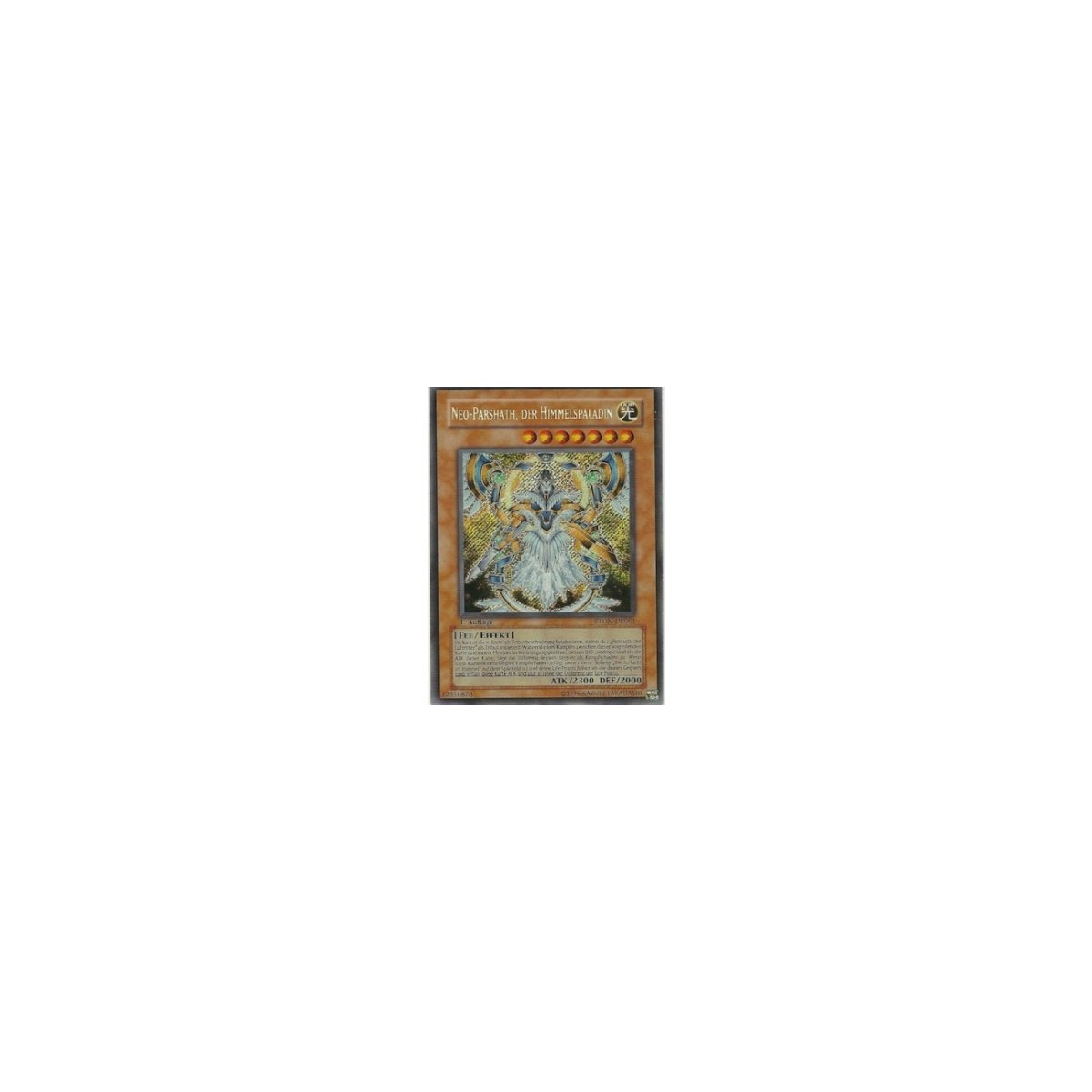 Neo-Parshath, der Himmelspaladin STON-DE061 Yugioh - Gate to the Games
