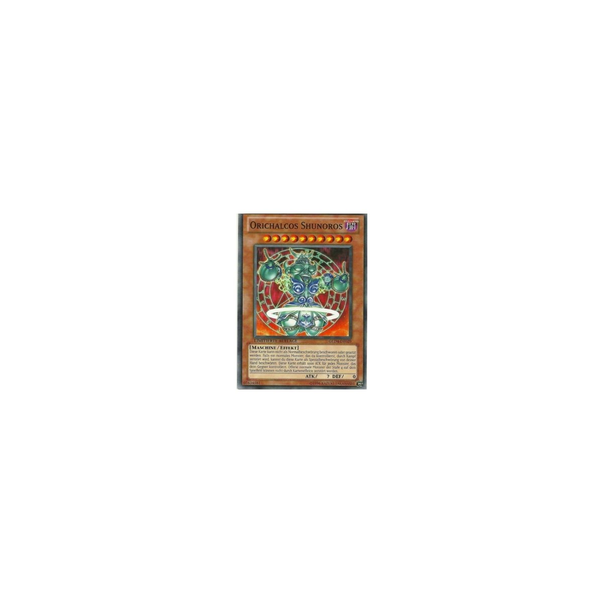Yugioh Orichalcos Shunoros