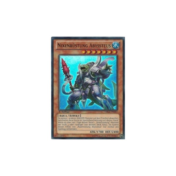 Nixenrüstung Abyssteus CBLZ-DE083 Yugioh - Gate to the Games
