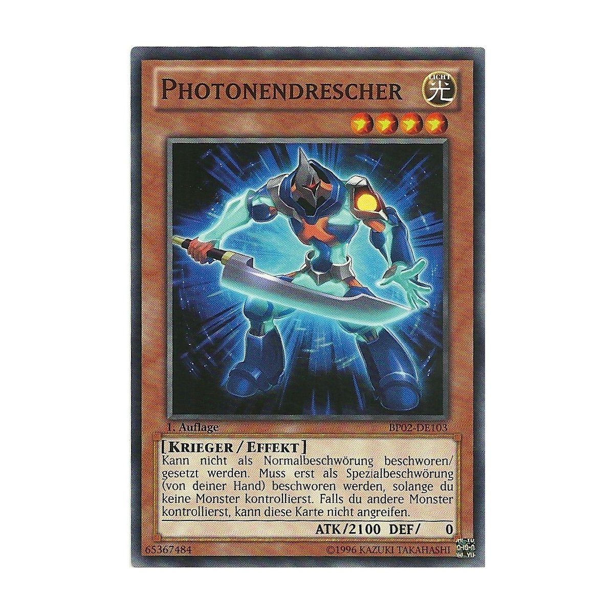 Photonendrescher MOSAIC RARE BP02-DE103 Yugioh GttG