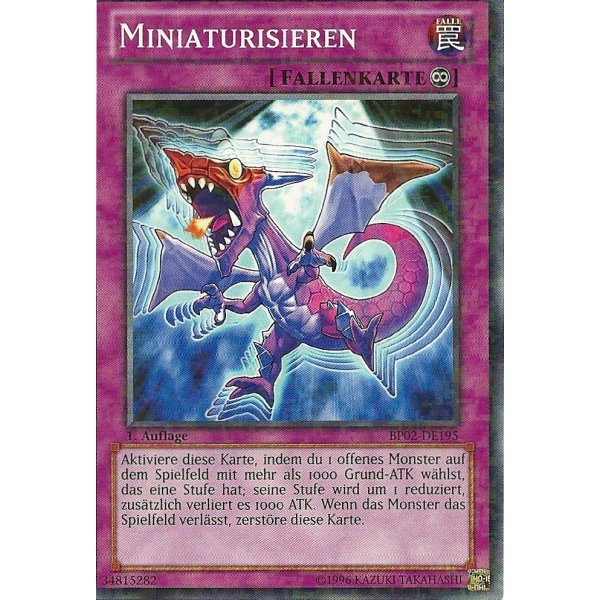 Miniaturisieren MOSAIC RARE BP02-DE195 Yugioh GttG