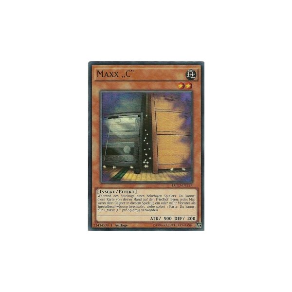 Maxx "C" LC5D-DE227 Yugioh Karte - Gate to the Games