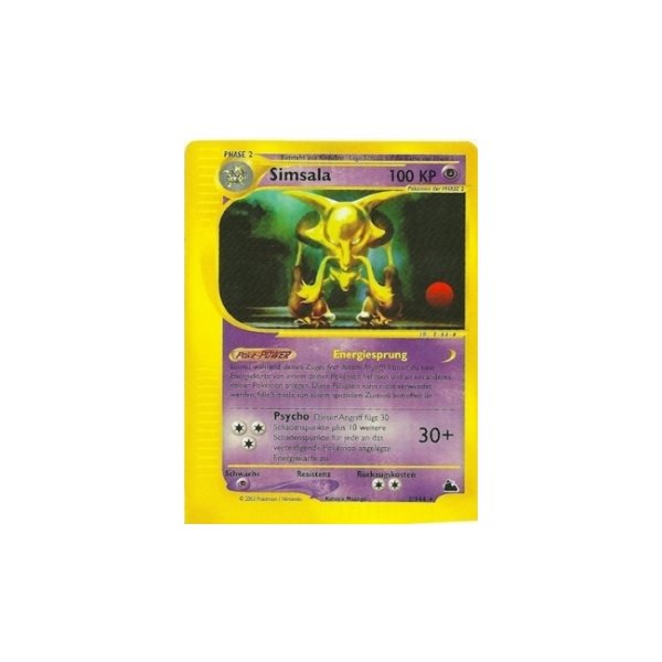 Pokemon Karte Simsala 2/144 Skyridge kaufen bei GttG