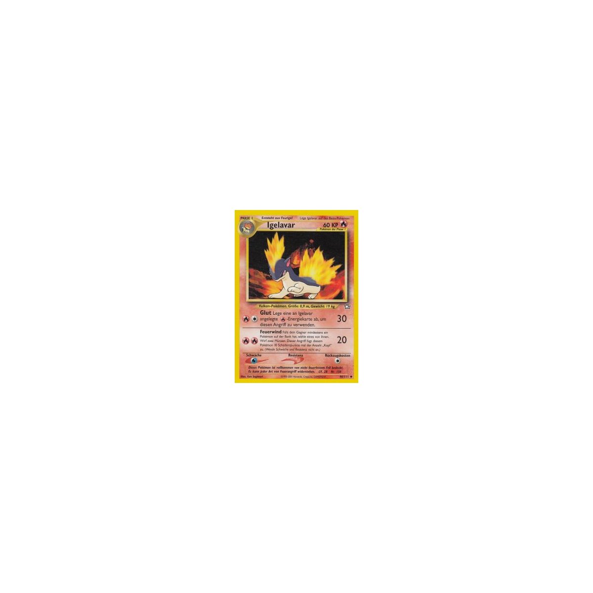 Pokemon Karte Igelavar 46/111 Neo Genesis kaufen bei GttG