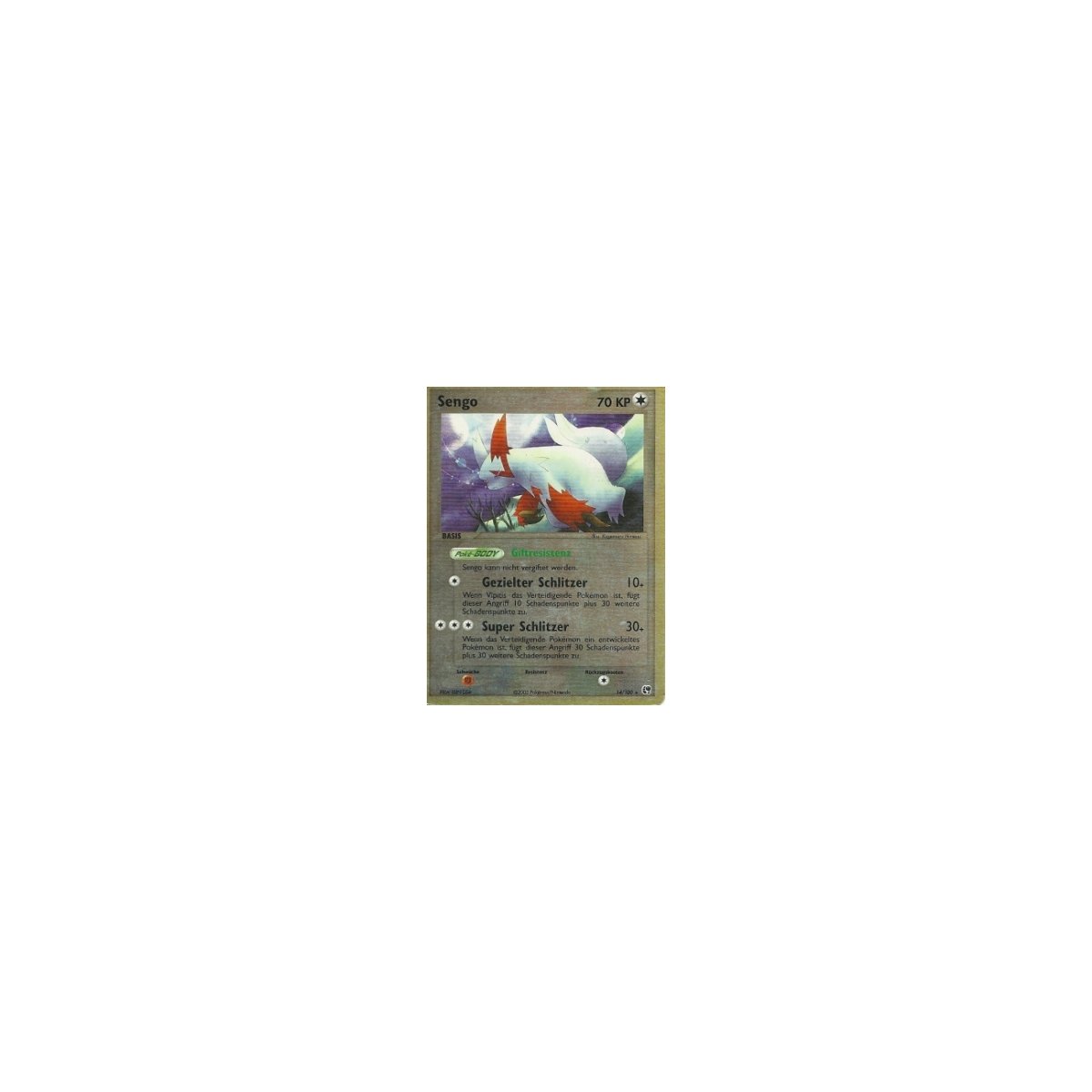 Pokemon Karte Sengo VOLLHOLO Ex Sandsturm kaufen bei GttG