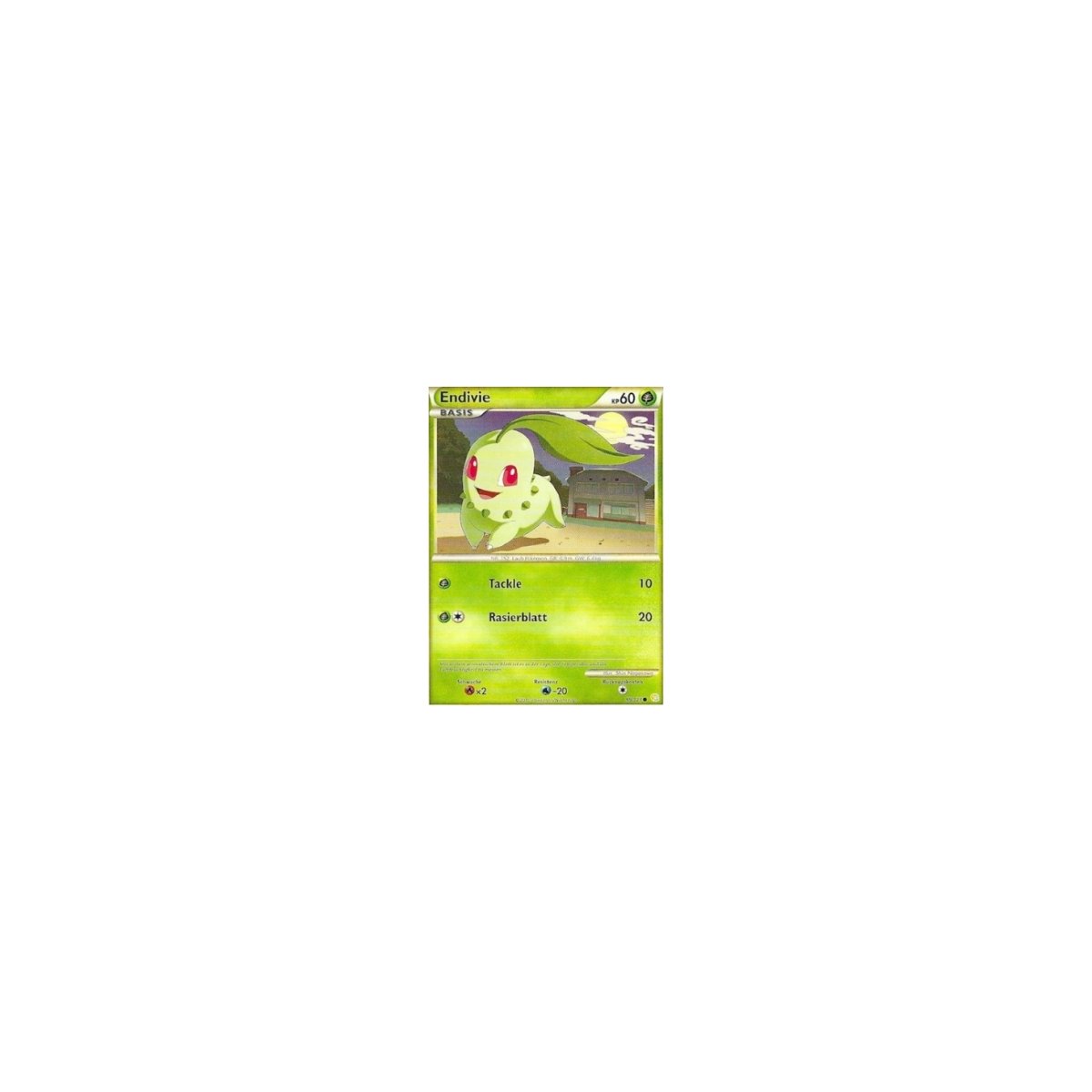 Pokemon Karte Endivie Heartgold & Soulsilver kaufen bei GttG