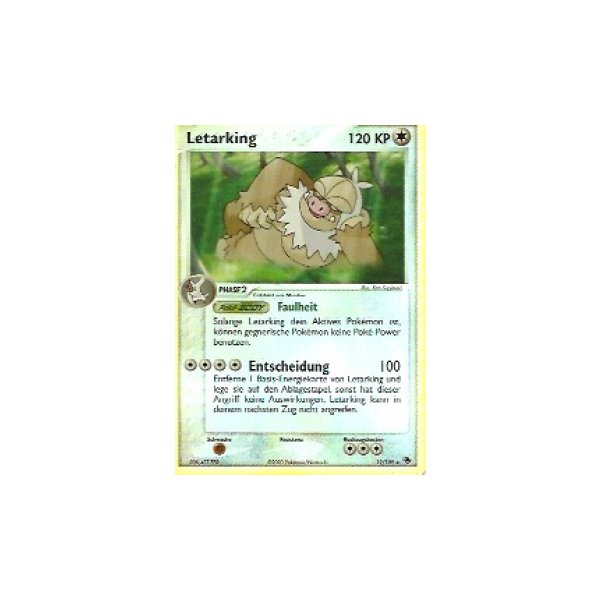 Pokemon Karte Letarking VOLLHOLO Ex Rubin & Saphir kaufen bei GttG
