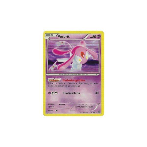 Pokemon Karte Vesprit 37/101 HOLO Plasma Blaster kaufen