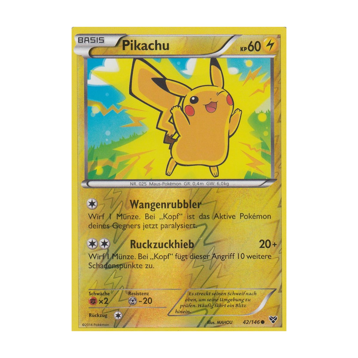 Pokemon Karte Pikachu