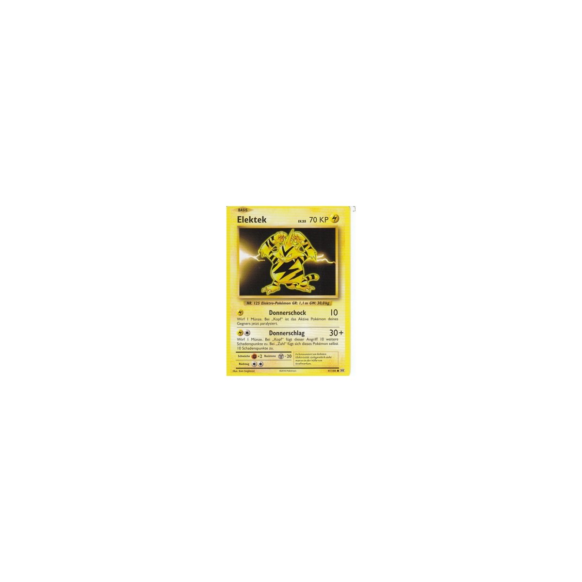 Elektek 41/108 Evolution Pokemon Karte kaufen bei GttG