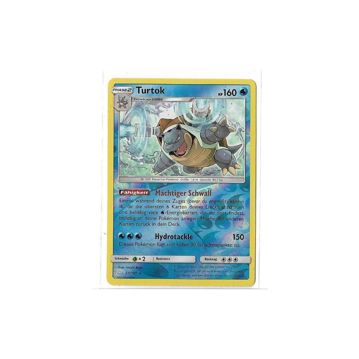 Turtok 25/181 REVERSE HOLO Teams sind Trumpf Pokemon Karte kaufen