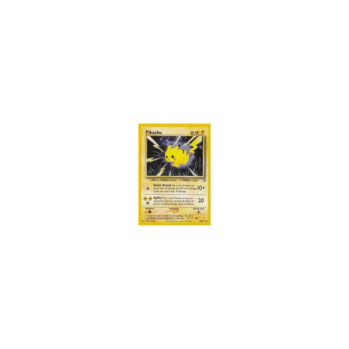 Pikachu 70/111 Neo Genesis Pokemon Karte kaufen
