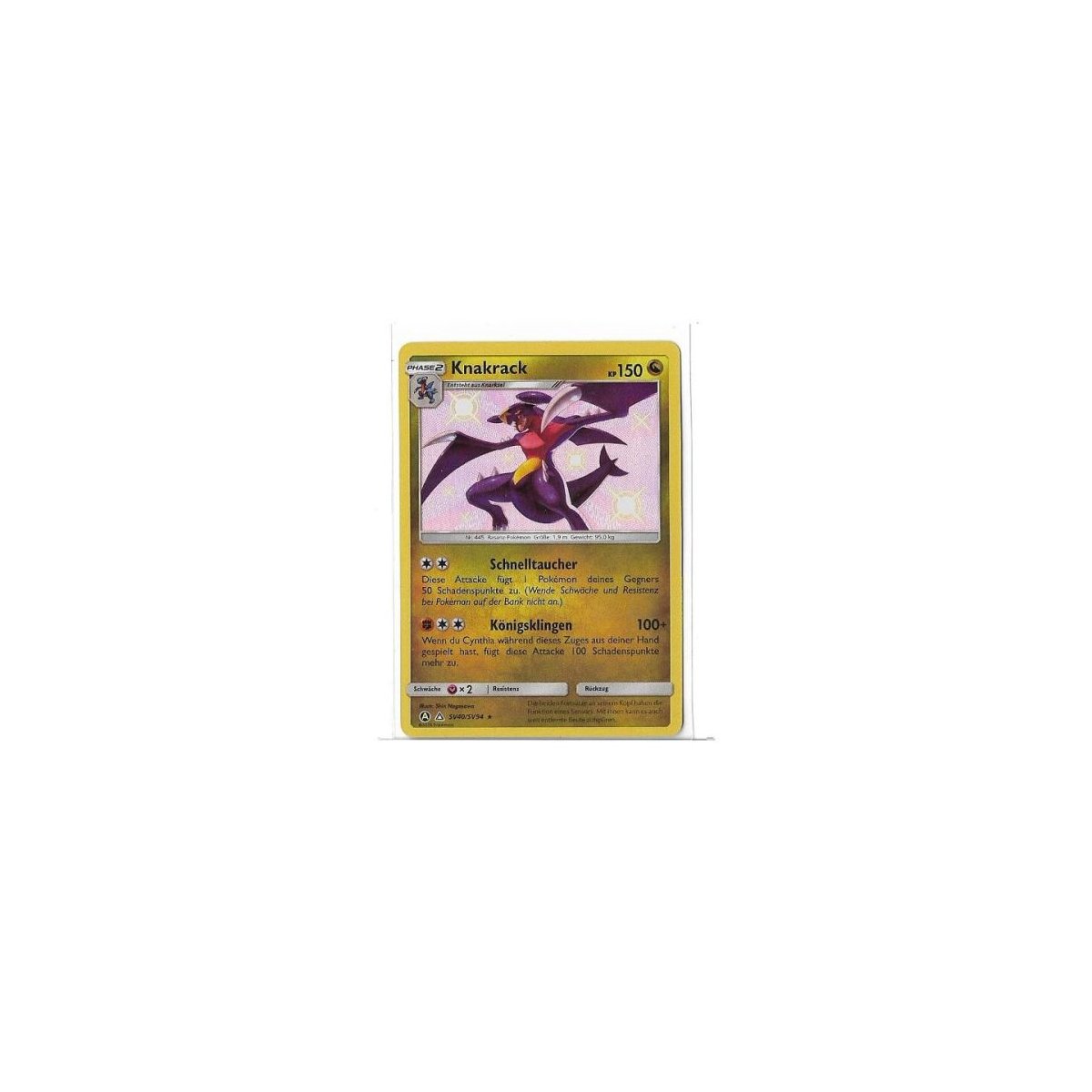Knakrack SV40/SV94 Verborgenes Schicksal Pokemon Karte kaufen bei GttG