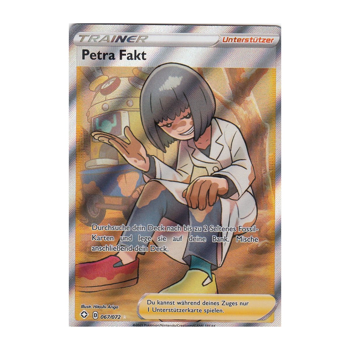 Petra Fakt 067/072 FULLART Glänzendes Schicksal Pokemon Karte kaufen