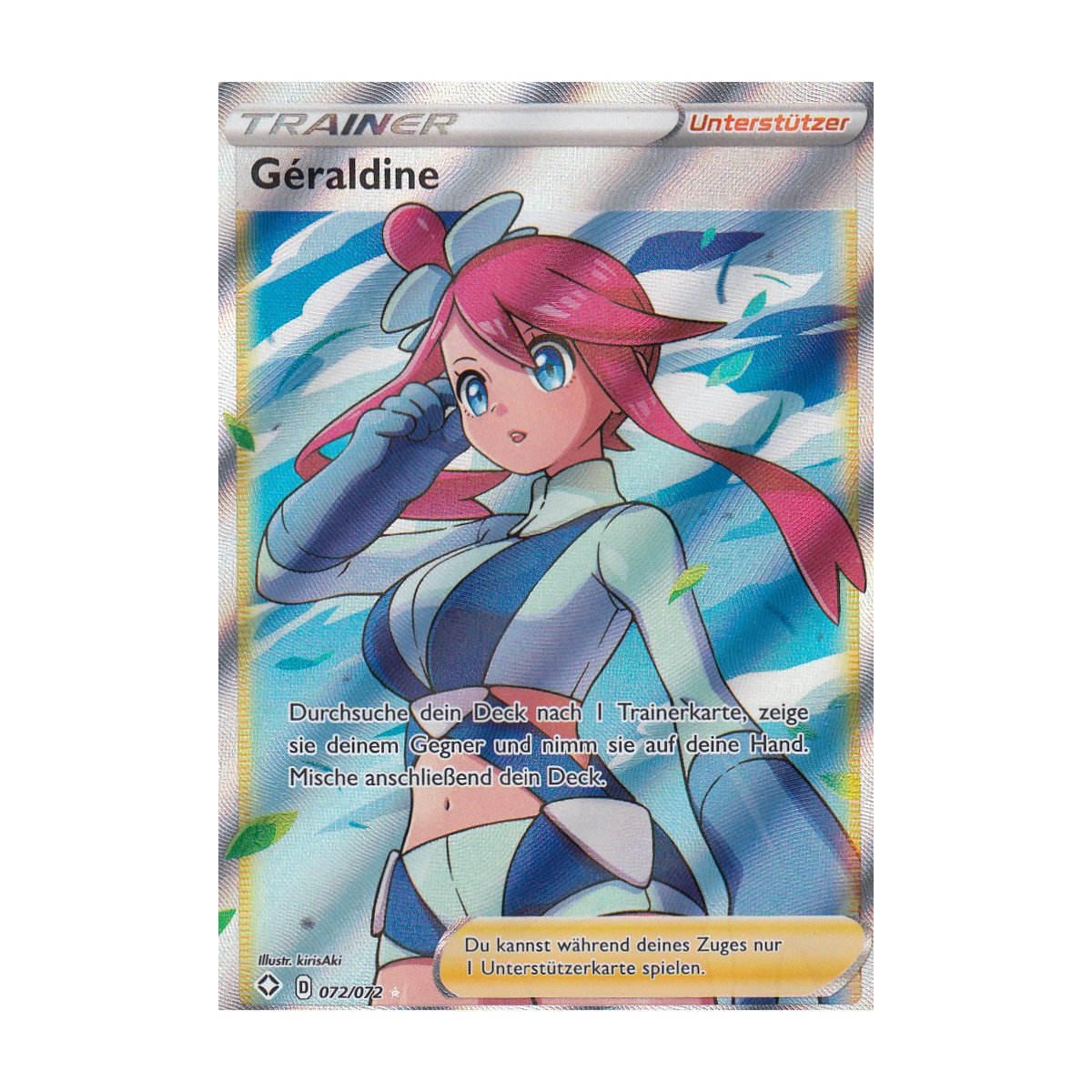Géraldine 072/072 FULLART Glänzendes Schicksal Pokemon Karte kaufen