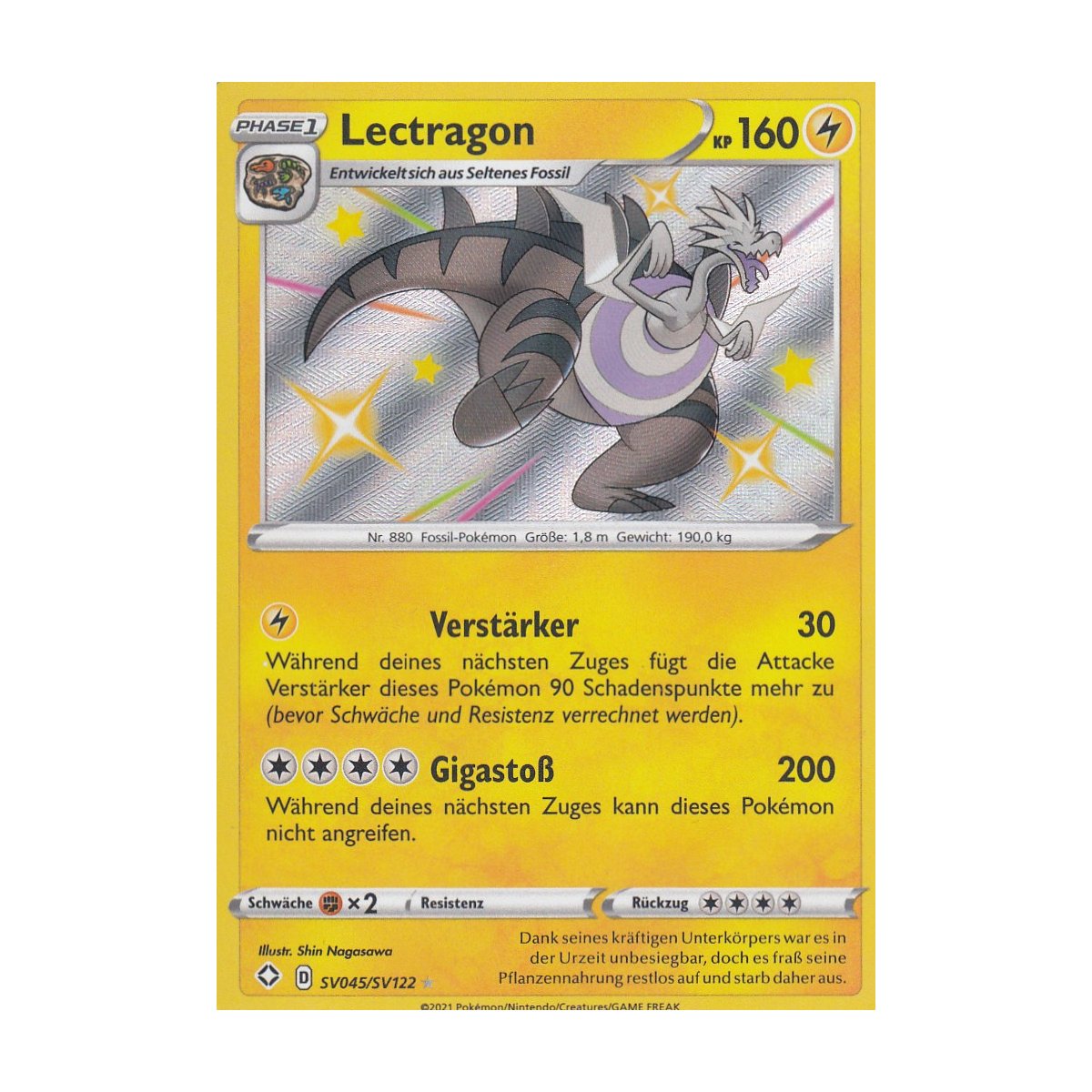 Lectragon SV045/SV122 SHINY Glänzendes Schicksal Pokemon Karte kaufen