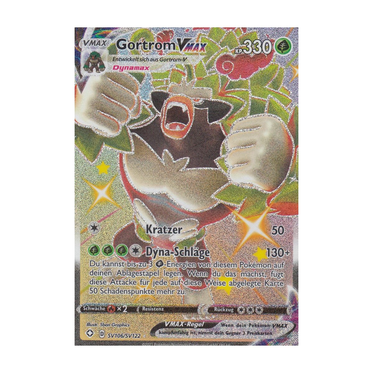 Gortrom-VMAX SV106/SV122 SHINY Glänzendes Schicksal Pokemon Karte kaufen