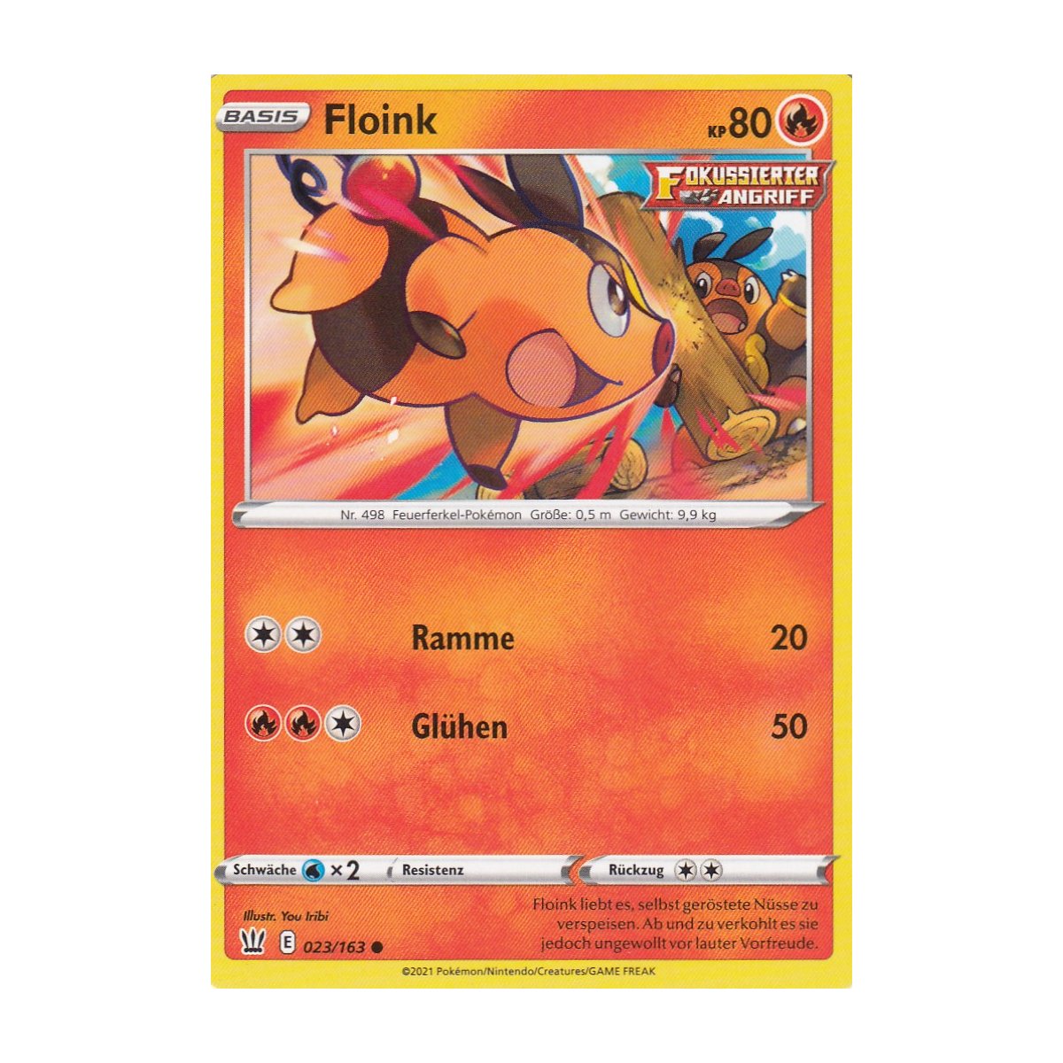 Floink 023/163 Kampfstile Pokemon Karte günstig kaufen