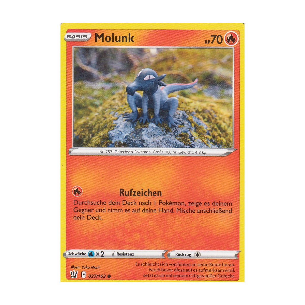 Molunk 027/163 Kampfstile Pokemon Karte günstig kaufen