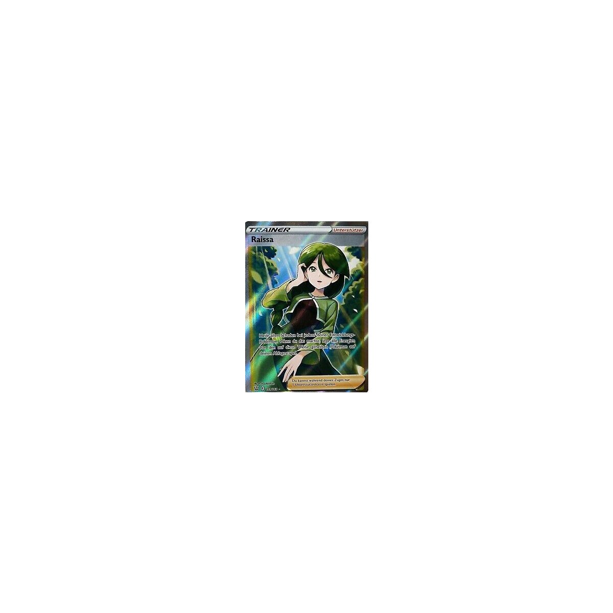 Raissa 159/163 FULLART Kampfstile Pokemon Karte günstig kaufen