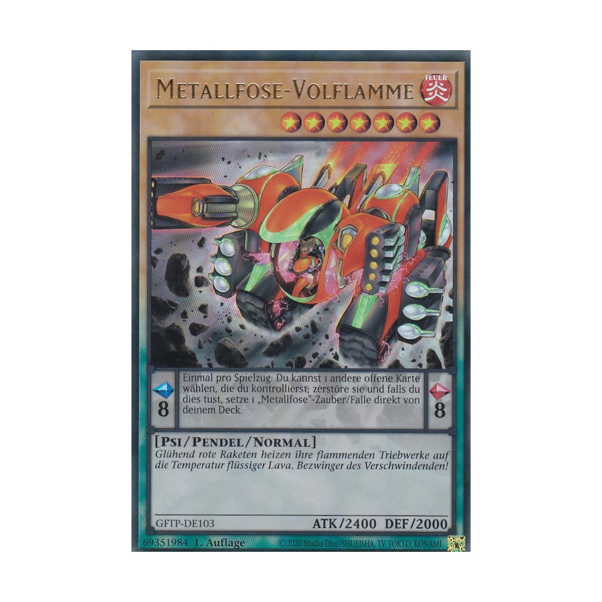 Metallfose-Volflamme GFTP-DE103 Ghosts from the Past kaufen